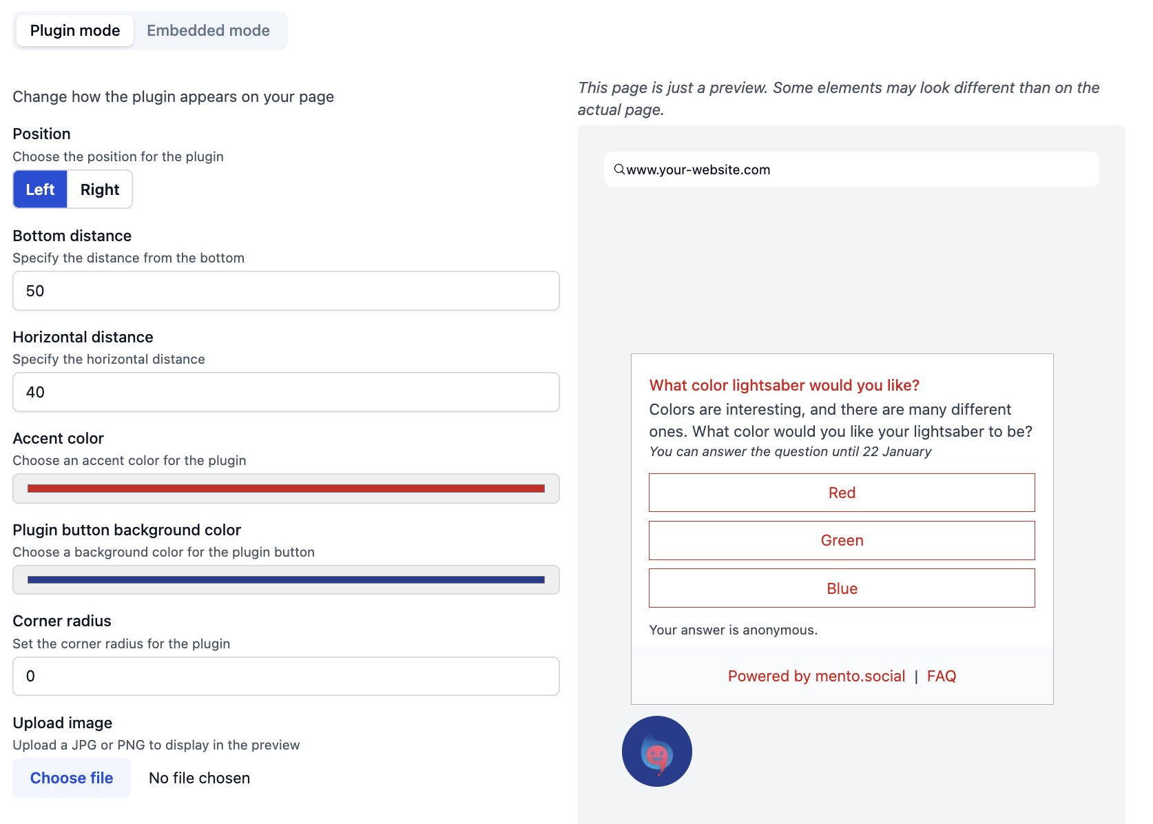 Mento.social – Real-Time Opinion Polls for News Publishers